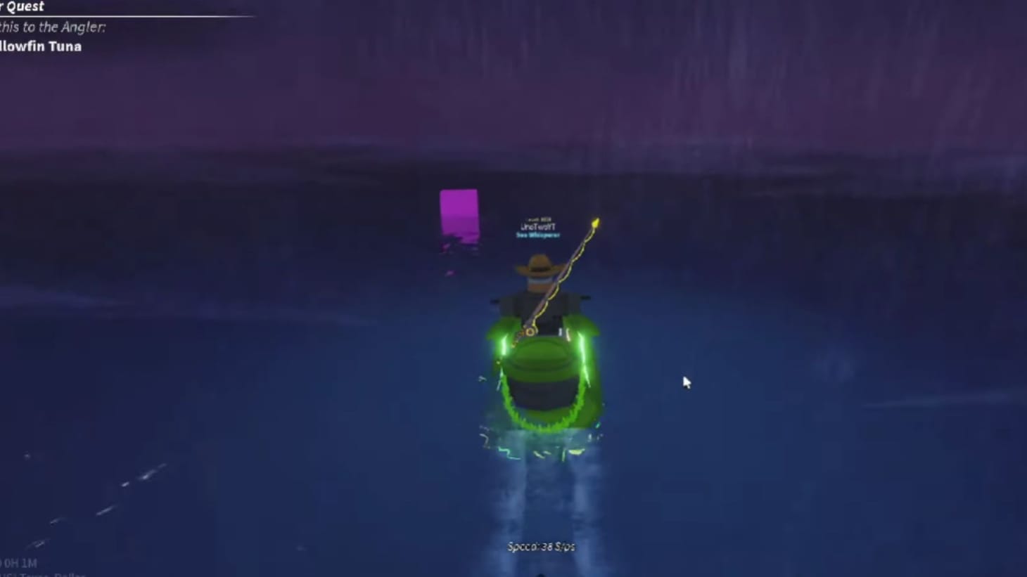 How to catch Sea Leviathan in Fisch