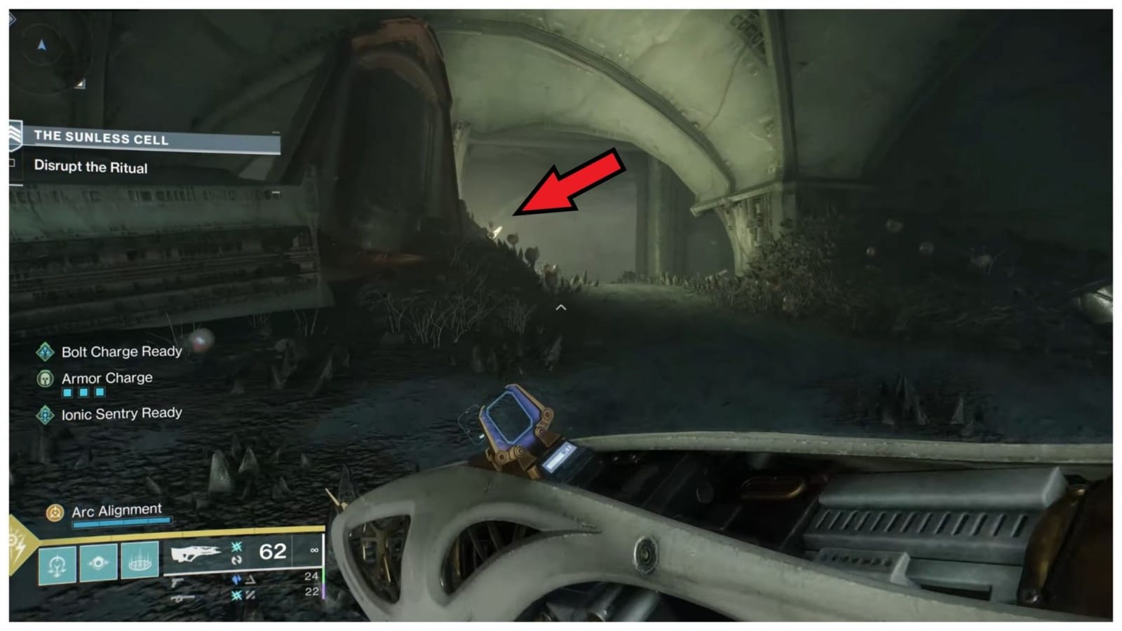 All Taken Osseous Fragment locations in Destiny 2 Sunless Cell Strike
