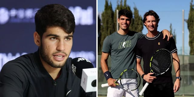 Carlos Alcaraz gets emotional about coach Juan Carlos Ferrero in ...