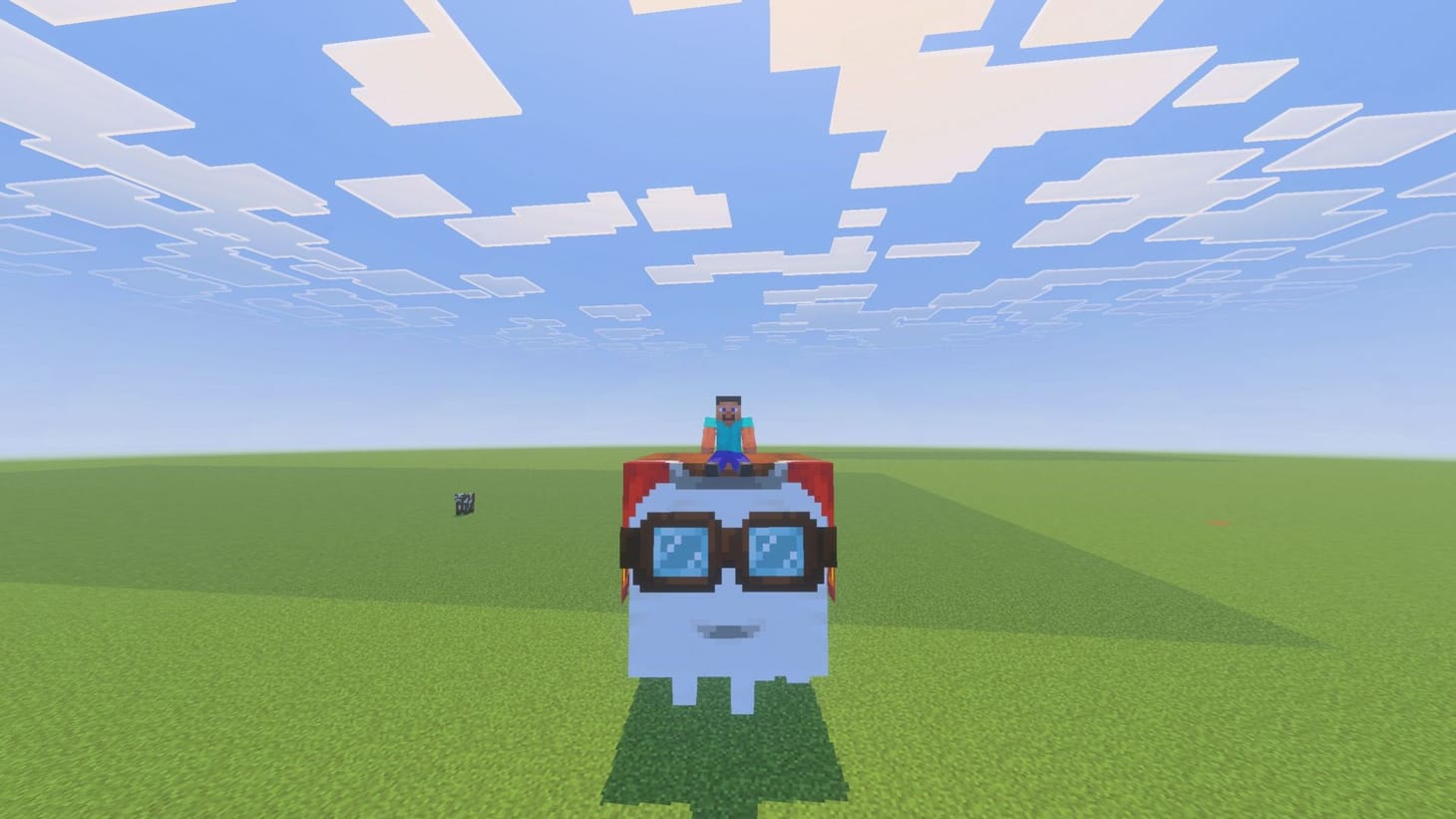 The happy ghast might feel slow, but it’s surprisingly fast in Minecraft