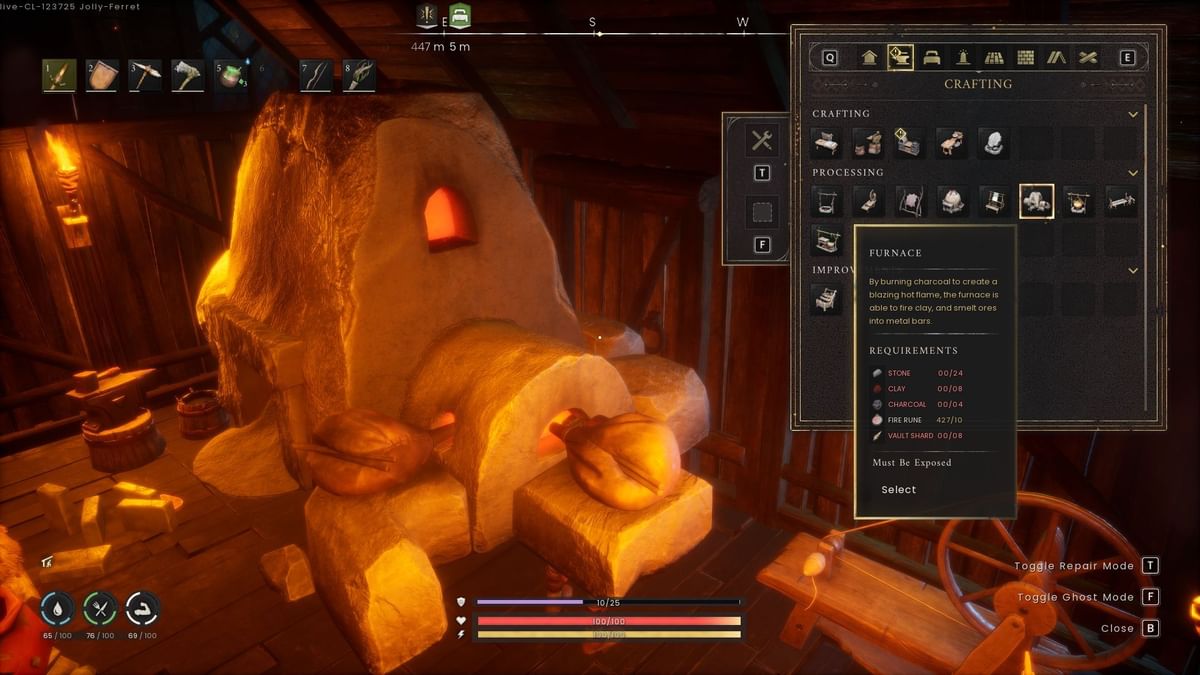 How to smelt ore in RuneScape Dragonwilds