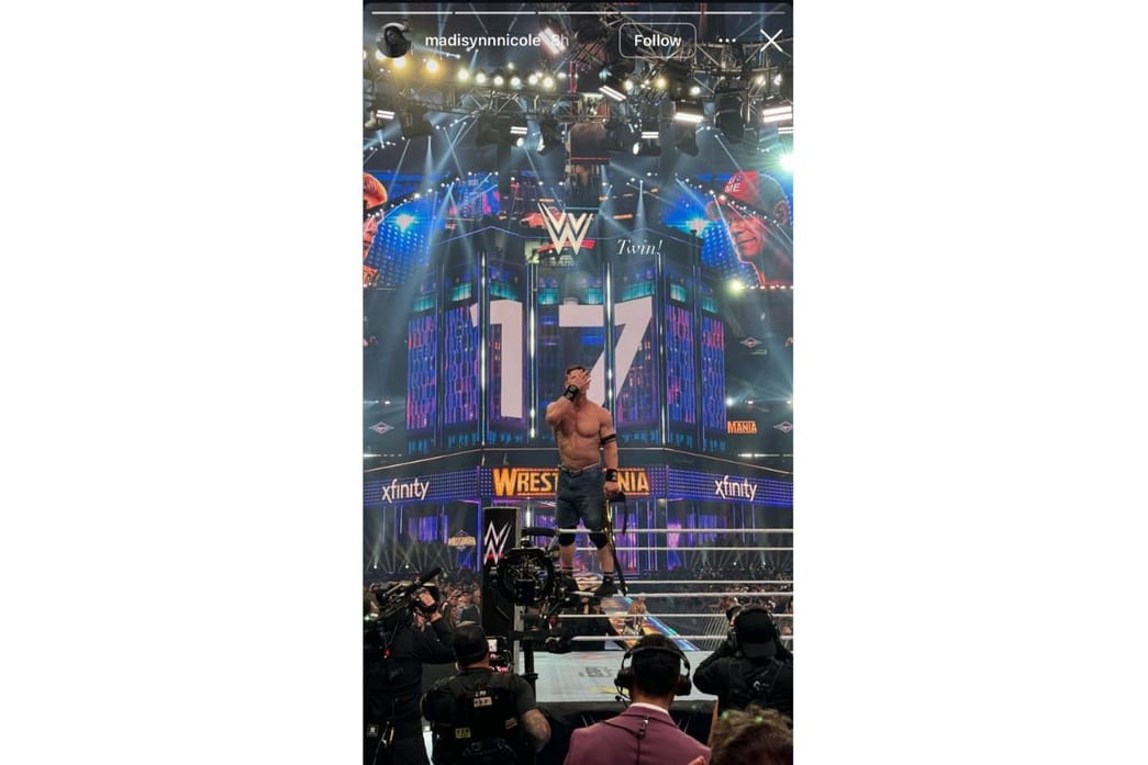 Jahmyr Gibbs' GF Nicole sends 1-word message to John Cena after 17th ...