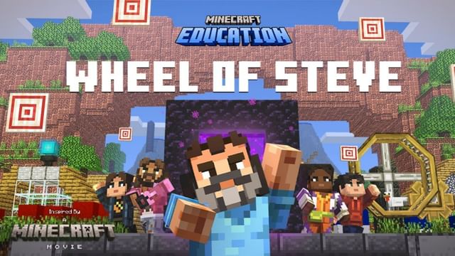 Minecraft Education releases Wheel of Steve world inspired by live ...