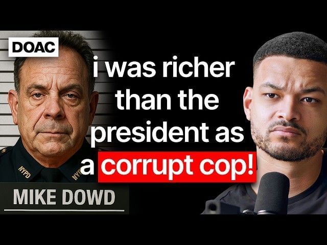 "They've got a budget to manage": Ex-NYPD cop Michael Dowd explains why ...