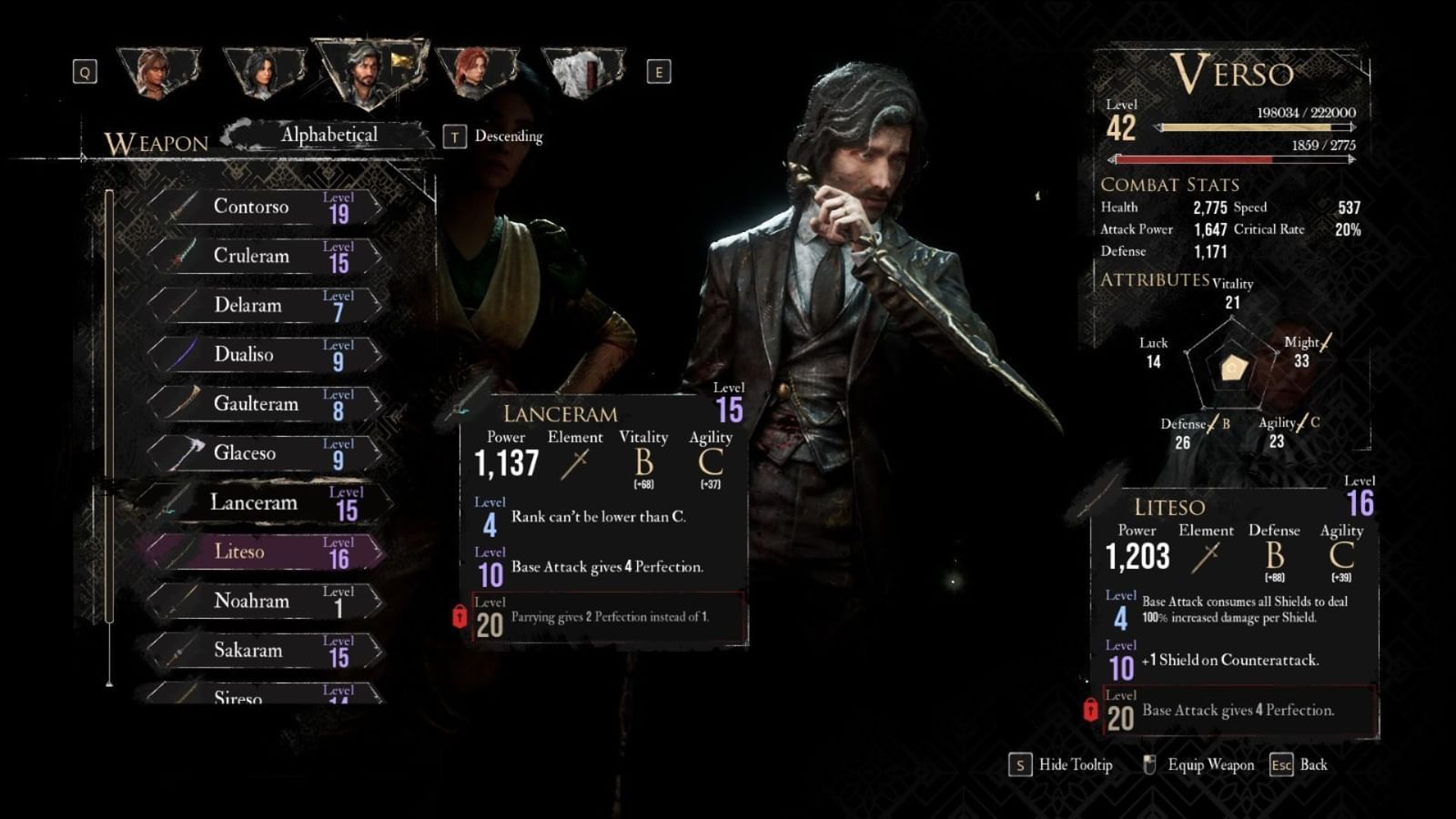 Best Verso build guide in Clair Obscur: Expedition 33