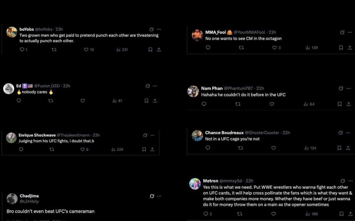 CM Punk: "Bro couldn’t even beat UFC’s cameraman" - Fans react as CM ...