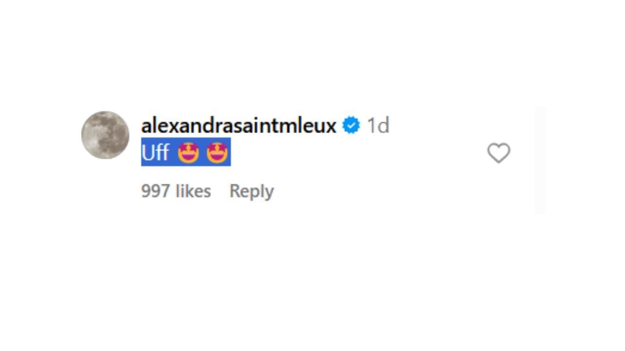 Charles Leclerc's girlfriend Alexandra Saint Mleux drops a one-word ...