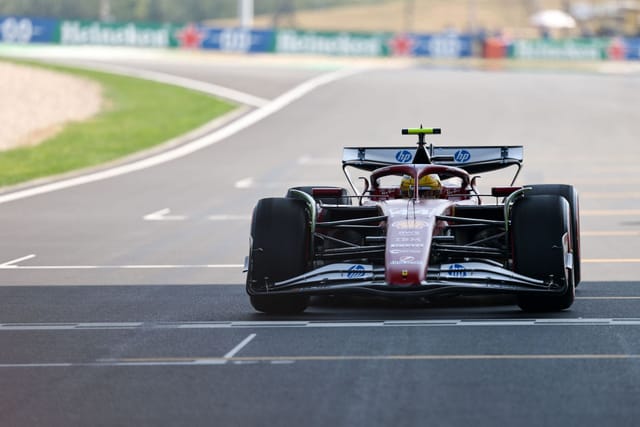 What car does Lewis Hamilton drive?