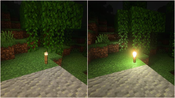 Every Minecraft Vibrant Visual setting explained