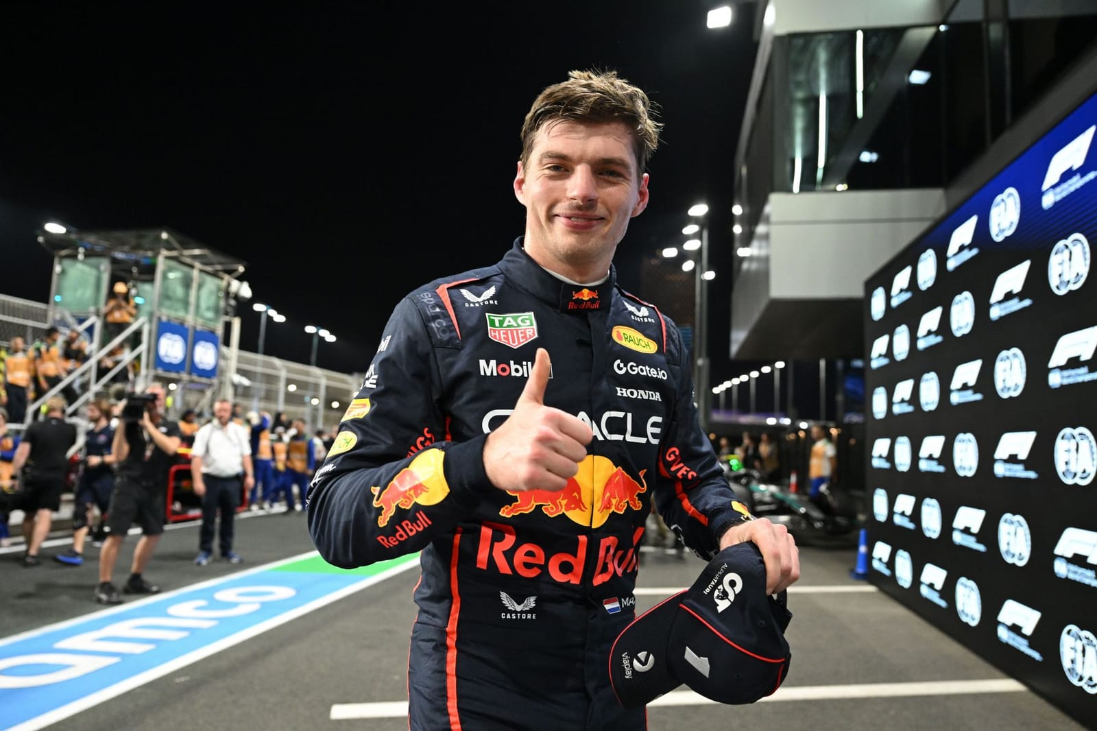 What car does Max Verstappen drive?