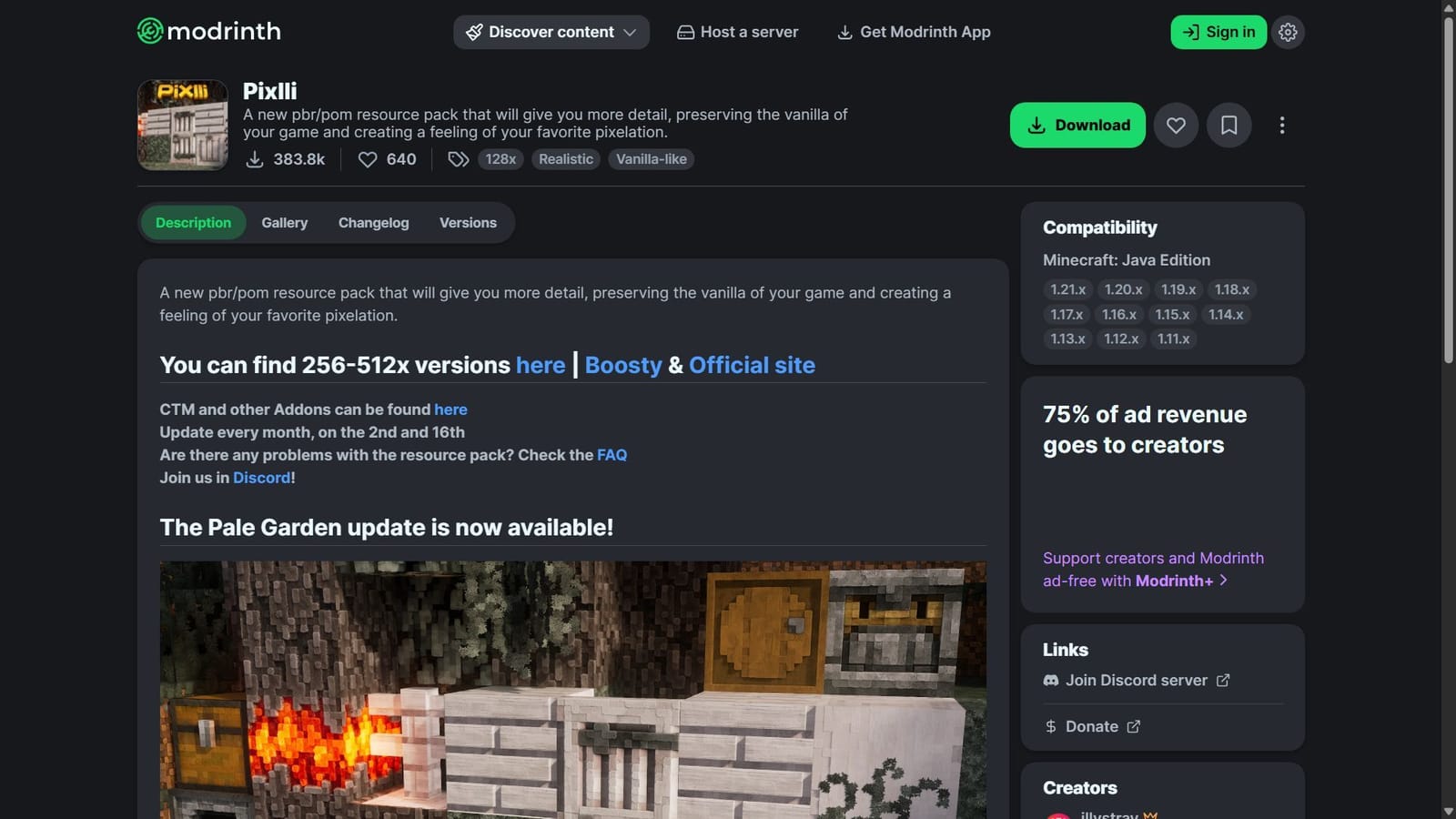 How to transform Minecraft graphics using one mod, shader and resource pack
