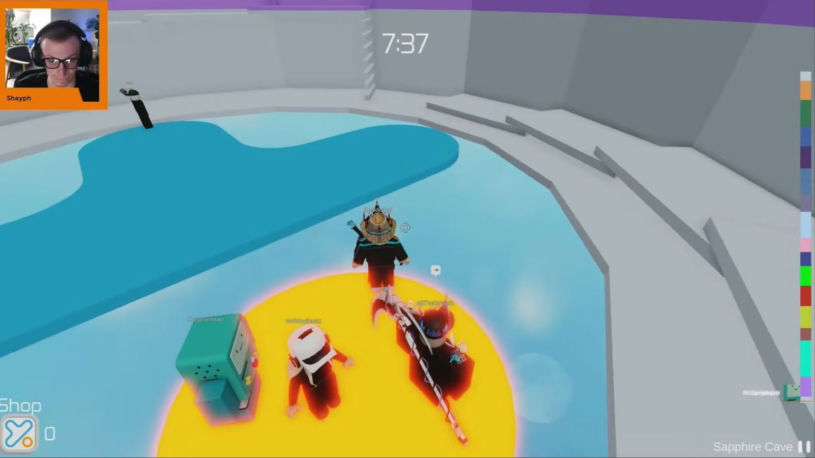 How did Shayph stage a comeback in Roblox The Hunt: Mega Final?