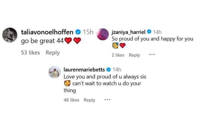 “Love you and proud of you”: Lauren Betts pens heartfelt reaction for Kiki Iriafen’s memorable ...