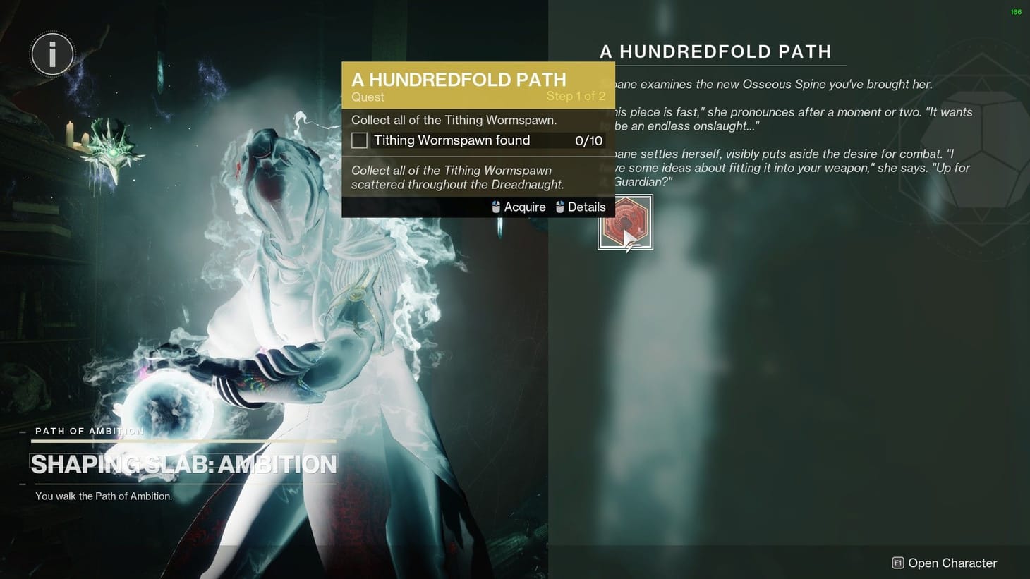 How to start the Hundredfold Path quest in Destiny 2