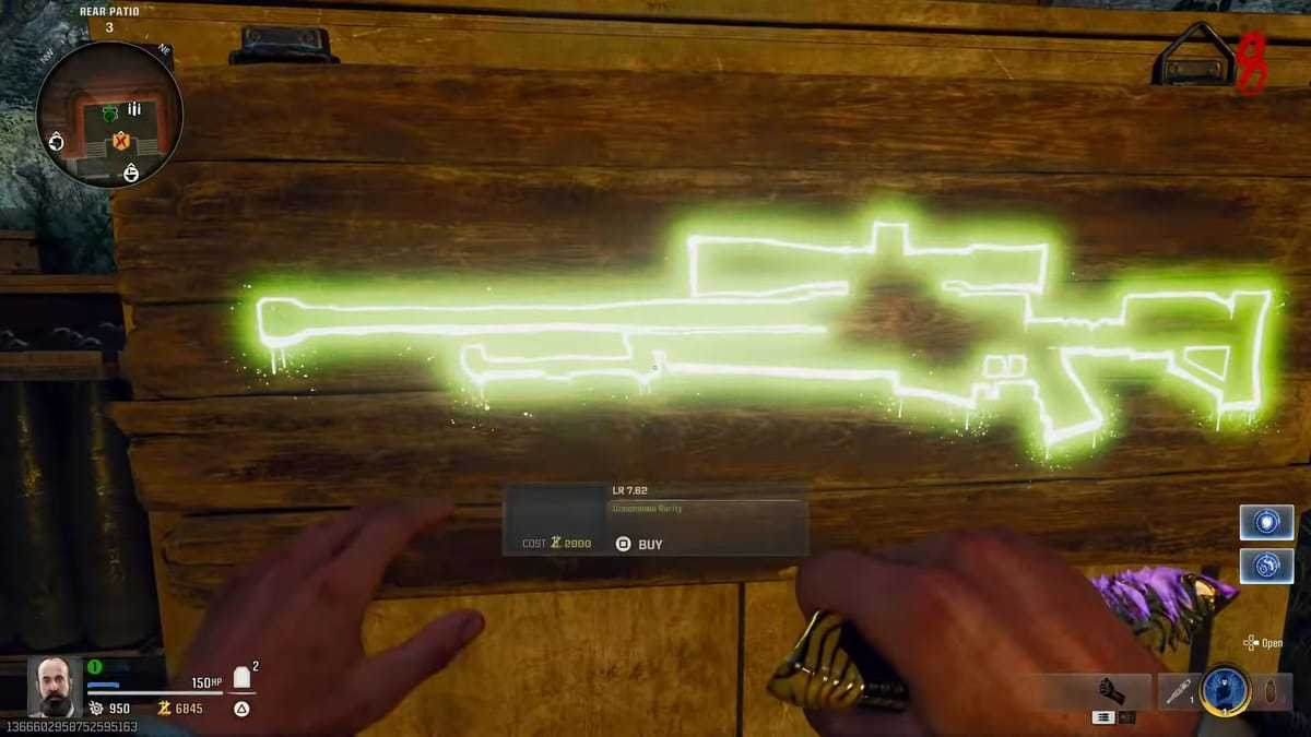 All Wall Buy locations in Shattered Veil: Black Ops 6 Zombies guide