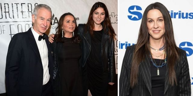 John McEnroe rocks out on stage with daughter Emily, covers wife Patty ...