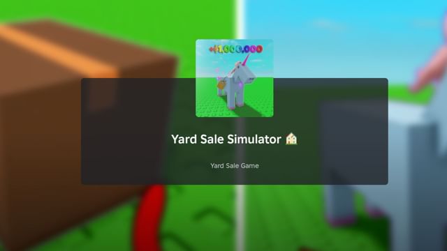 Yard Sale Simulator codes