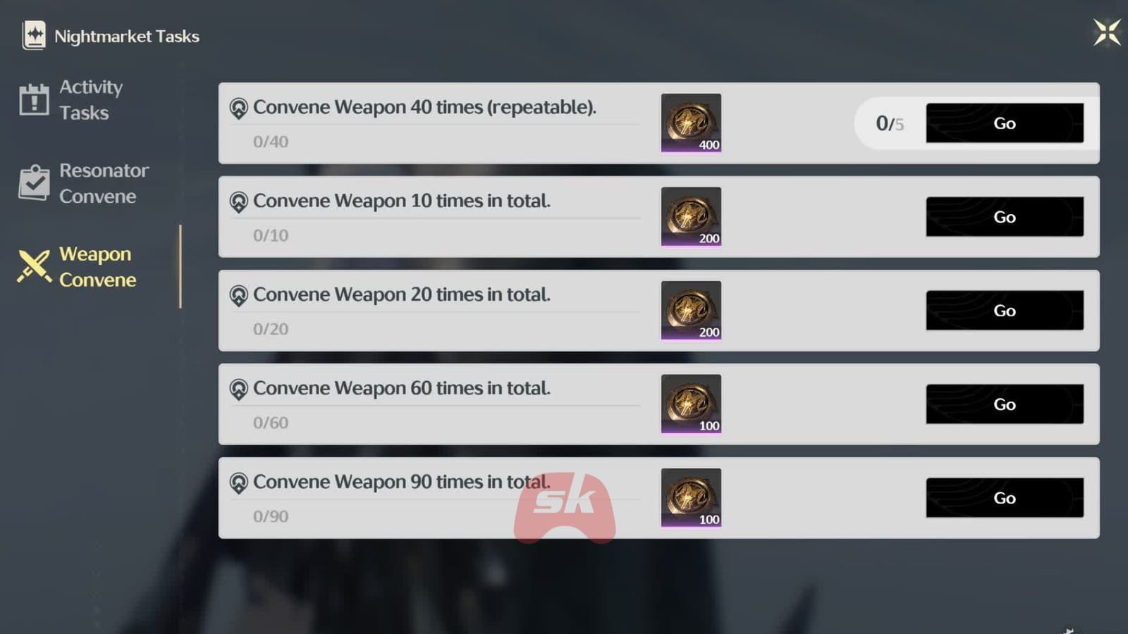 How to gain more Tokens in the Guilded Nightmarket Event in Wuthering Waves