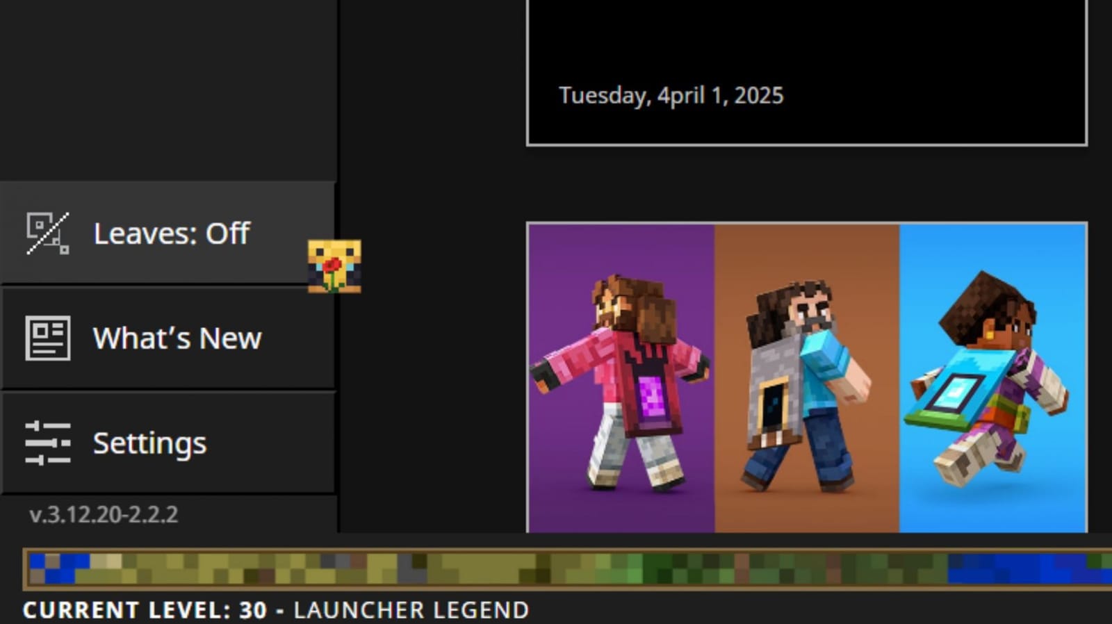 Can you get to Minecraft launcher level 9001?
