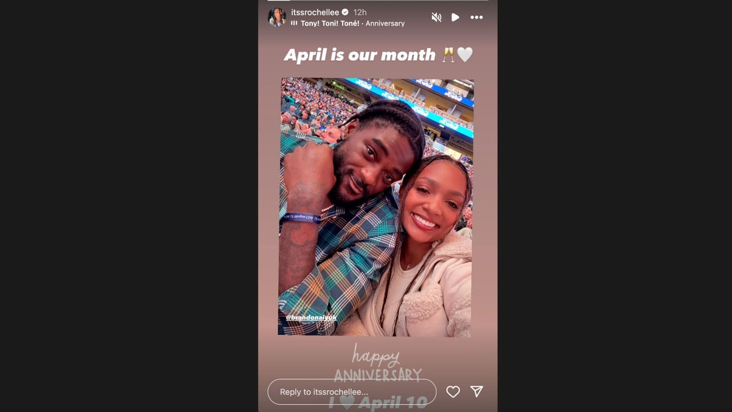 "April is our month": Brandon Aiyuk's girlfriend Rochelle shares ...