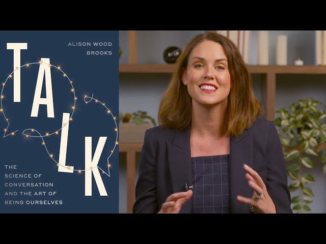 What is Dr. Alison Wood Brooks' latest book? Harvard professor dissects ...