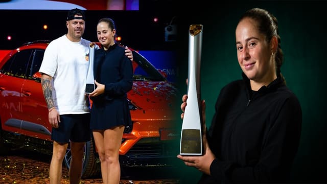 Jelena Ostapenko's boyfriend beams with pride after Latvian's ...