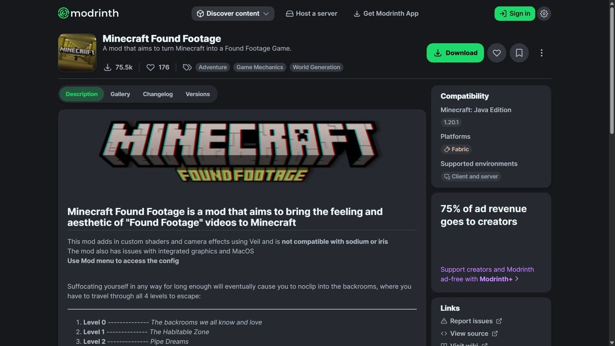 Minecraft Found Footage mod: Features and download guide