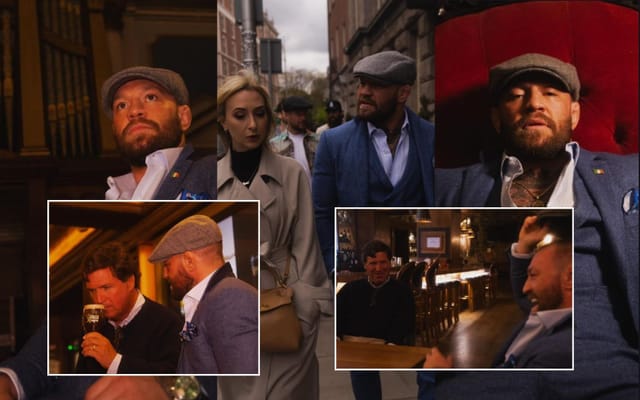 Photos: Conor McGregor teases Tucker Carlson interview with luxury flex ...