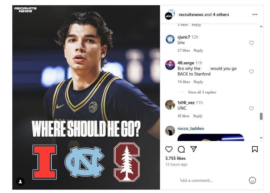 Andrej Stojakovic: "Bro why would you go BACK to Stanford?": Fans ...