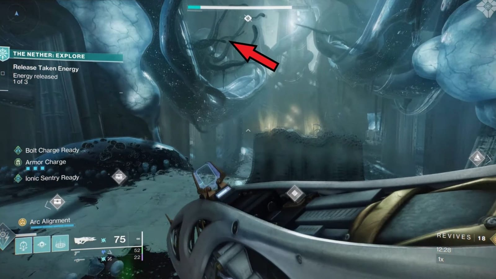 All Tithing Wormspawn locations in Destiny 2 The Nether