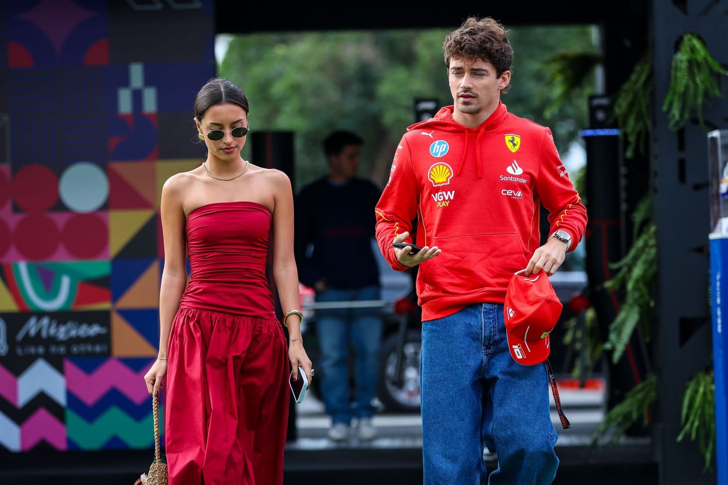 Charles Leclerc's girlfriend Alexandra Saint Mleux drops one-word ...