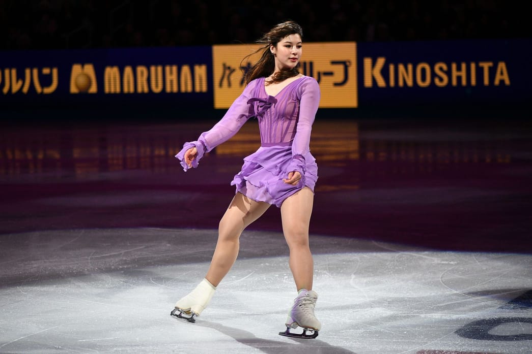 Alysa Liu shows off her new hairdo with a unique color combination