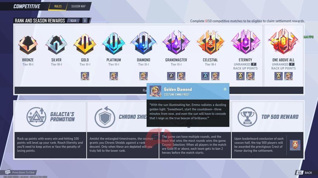 Emma Frost skin: All Marvel Rivals Emma Frost skins: Tier list and prices