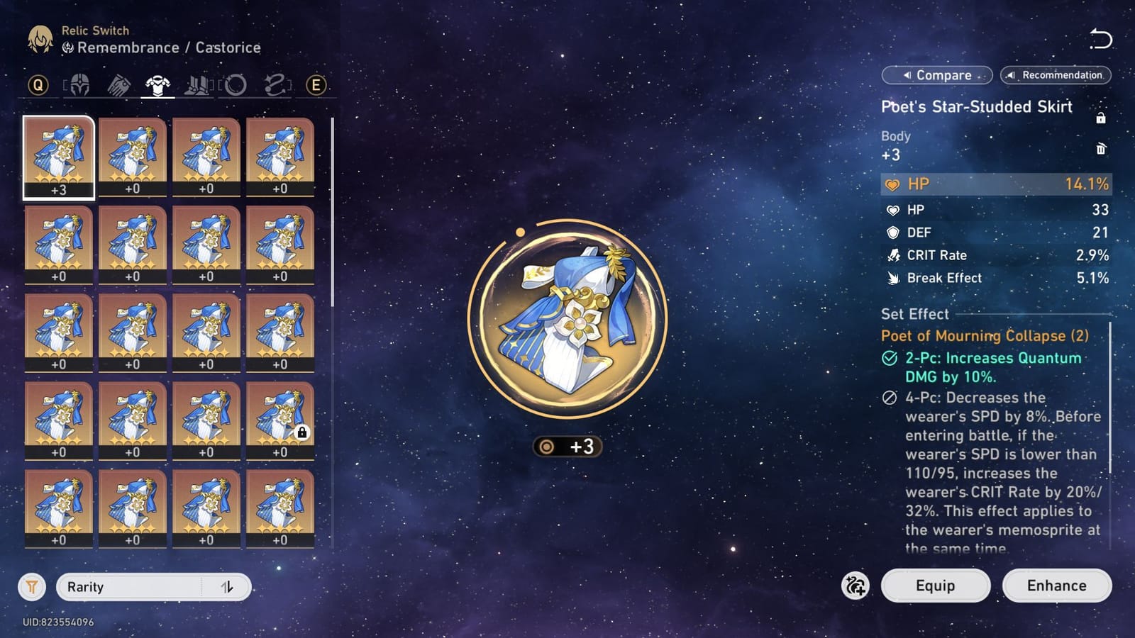 5 mistakes to avoid while playing Castorice in Honkai Star Rail