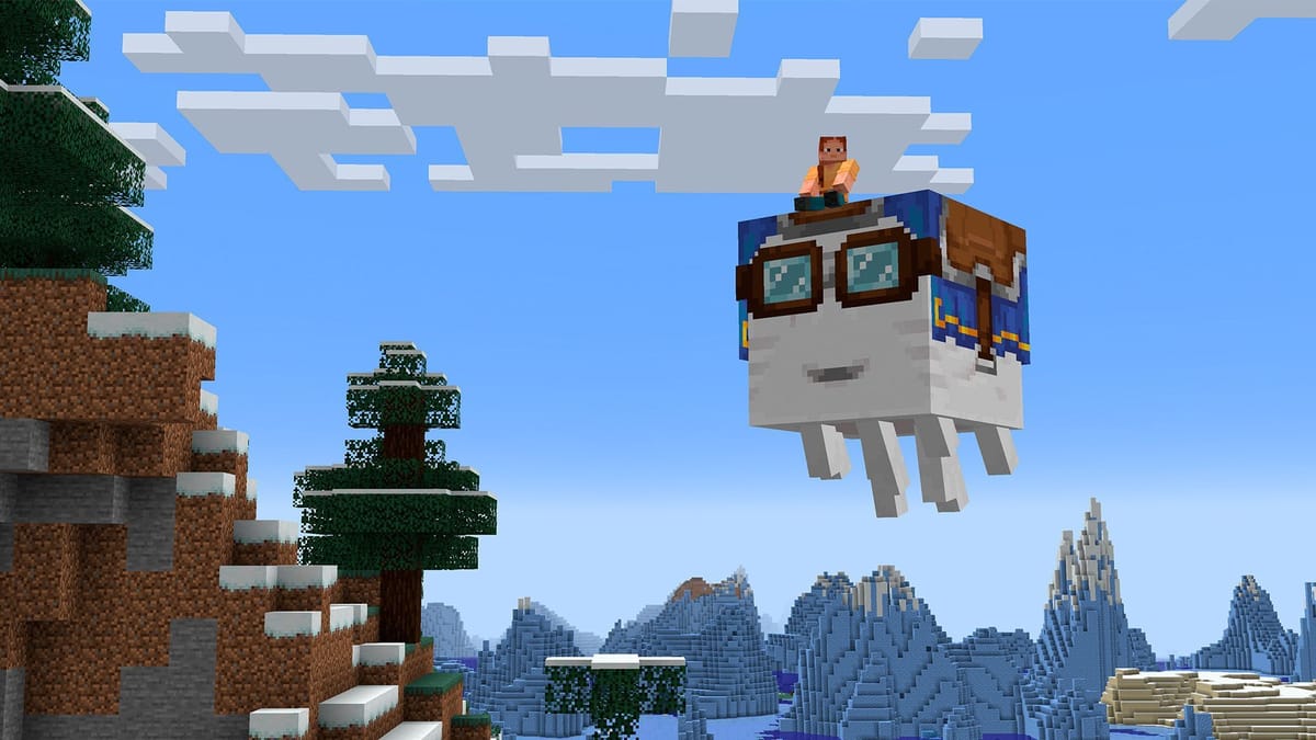 Minecraft fan makes a data pack that adds happy ghast to version 1.21.5