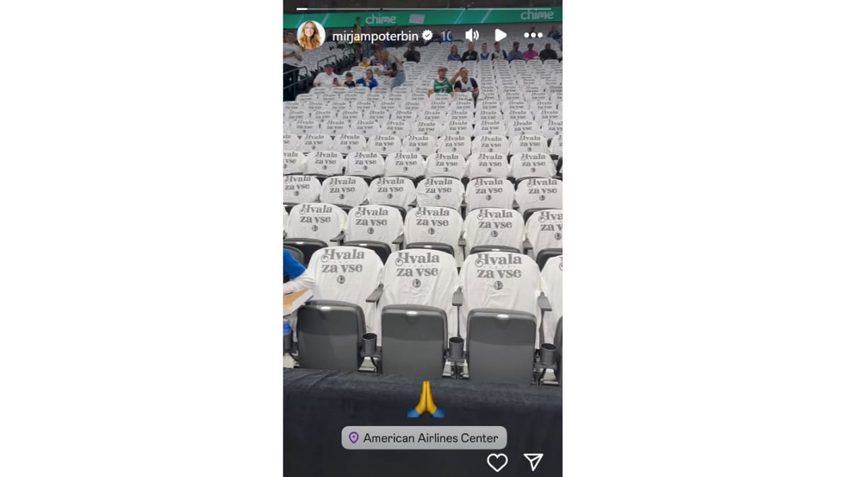 Luka Doncic's mother Mirjam Poterbin drops heartfelt reaction as she ...