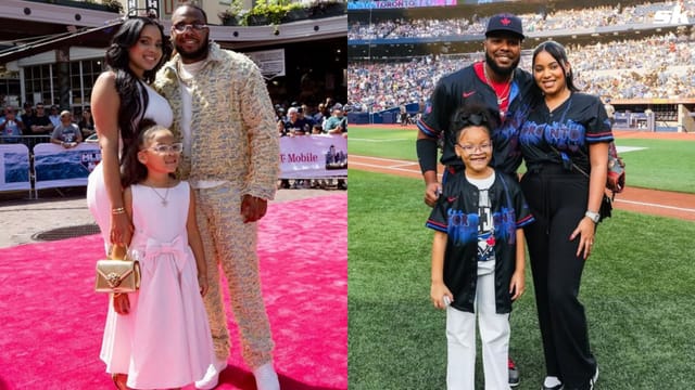 Vladimir Guerrero Jr.'s wife Nathalie captures daughter Vlaimel showing ...