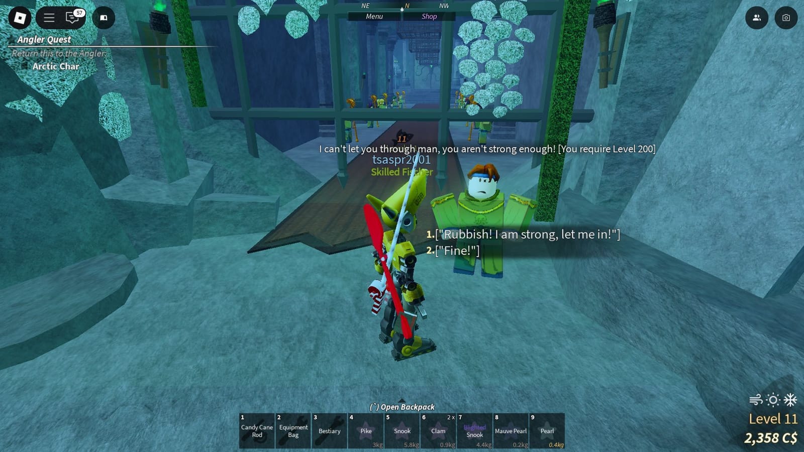 How to complete Open Ocean Bestiary in Fisch