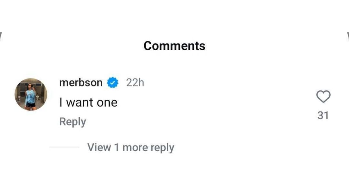 Merritt Beason drops 3-word reaction to ex-Nebraska Volleyball teammate ...