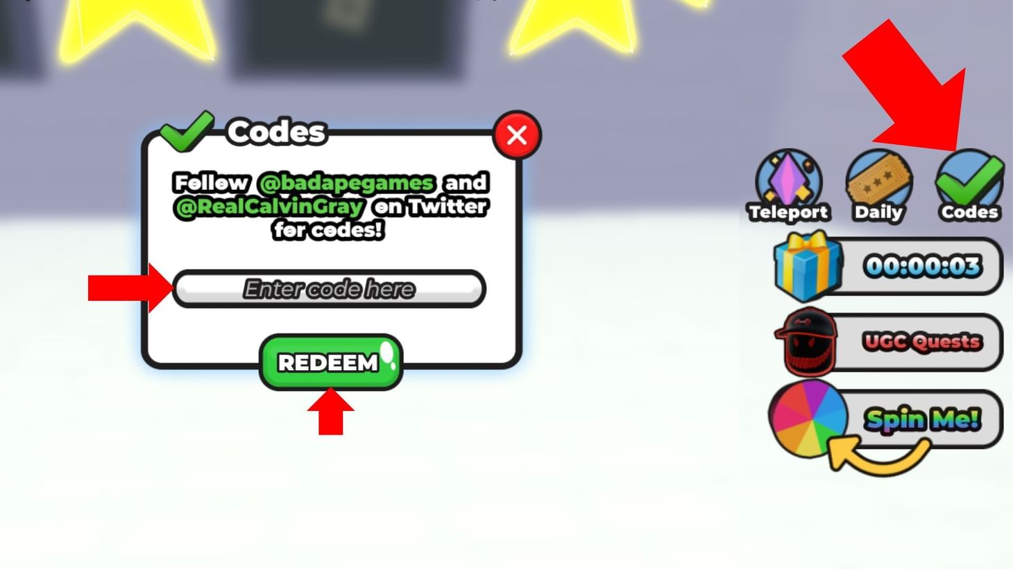 Fitness Simulator 2 codes