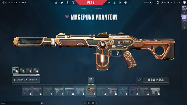 5 rarest skins currently available in Valorant Night Market pool