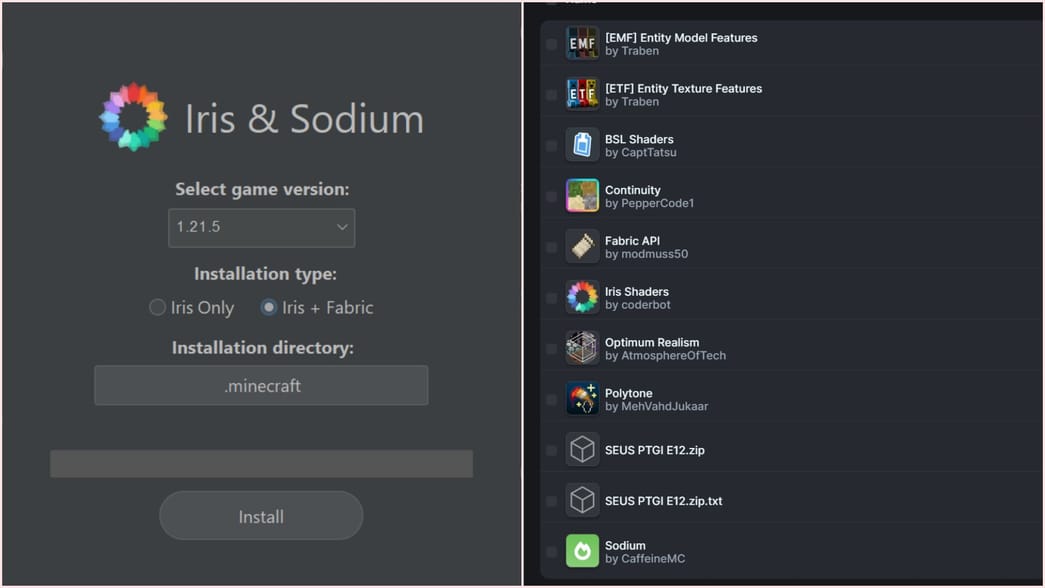 How to get and use the Minecraft Optimum Realism pack