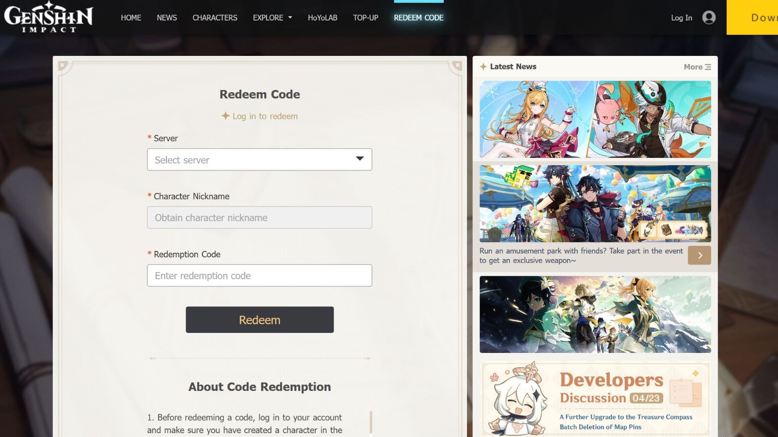 Genshin Impact releases new redeem codes for Nod-Krai promotion