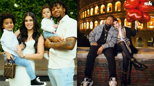 Ronald Acuna Jr.'s wife Maria Laborde gets nostalgic as sons Ronald ...