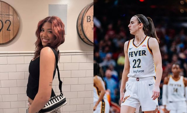 Caitlin Clark says 1-word in approval as Jada Gyamfi hops on flight to get a hug from her ex ...