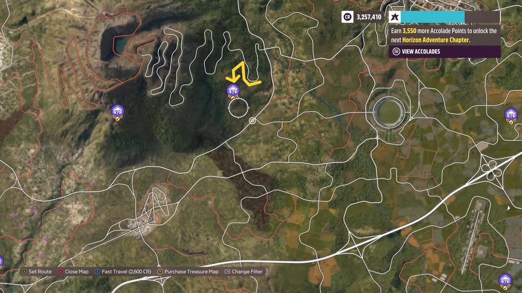 Forza Horizon 5: All Barn Finds locations on map