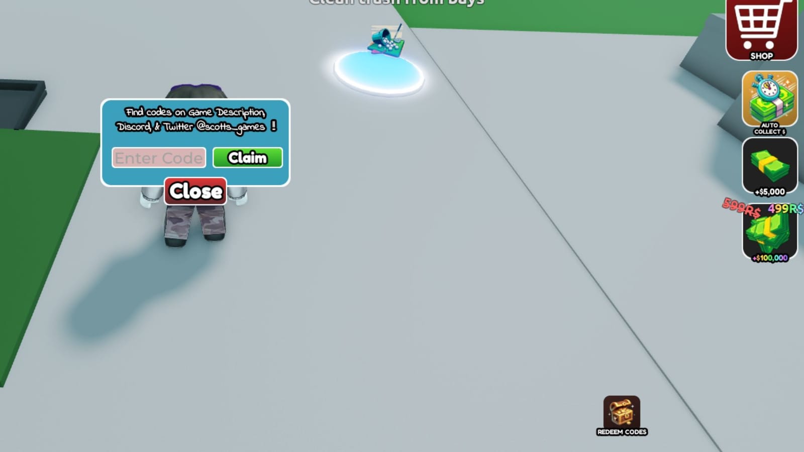 Golf Range Tycoon codes