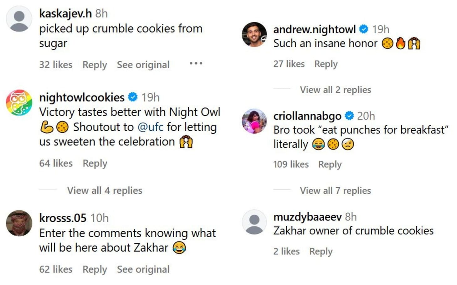 "Volkanovski needs Burger", "Bryce got turned into cookie" - Fans react ...