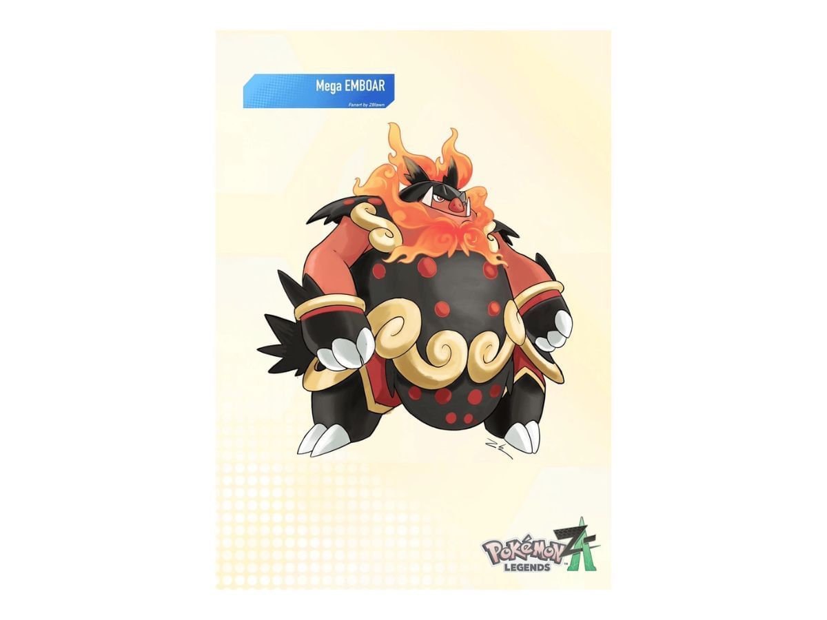 5 best Mega Emboar fan concepts for Pokemon Legends Z-A