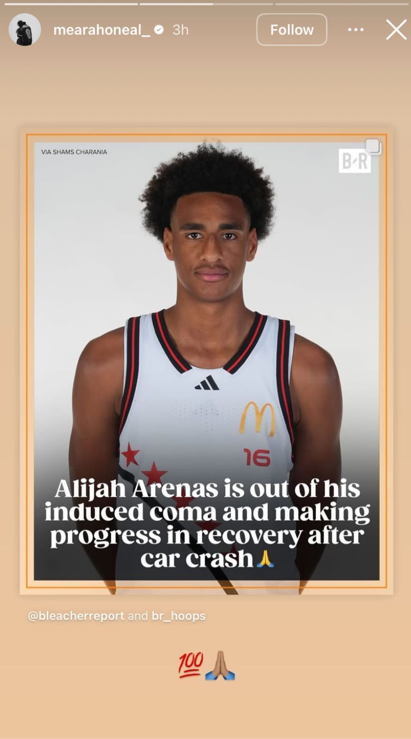 Me’arah O’Neal: Shaq’s daughter Me’arah O’Neal reacts to Gilbert Arenas ...